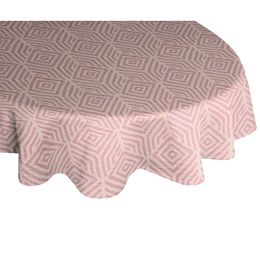Adam Tischdecke &raquo;Easy Diamond&laquo; aus 100% Bio-Baumwolle aubergine Obermaterial: 100% Baumwolle B/L: 145 cm x 220 cm