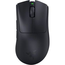 Razer Gaming-Maus &raquo;DeathAdder V3 Pro&laquo; kabellos schwarz Razer HyperSpeed Wireless - 25% schneller als andere kabellose Technologien.