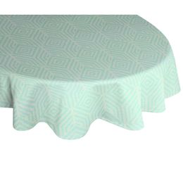 Adam Tischdecke &raquo;Easy Diamond&laquo; aus 100% Bio-Baumwolle hellblau Obermaterial: 100% Baumwolle B/L: 145 cm x 220 cm