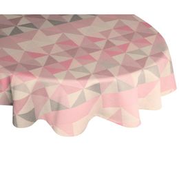 Adam Tischdecke &raquo;Bio Bel&laquo; aus 100% Bio-Baumwolle rosa Obermaterial: 100% Baumwolle &Oslash; 145 cm