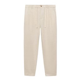 Mango Man Pleat-Front Pants 'Romelino' male Beige size 38