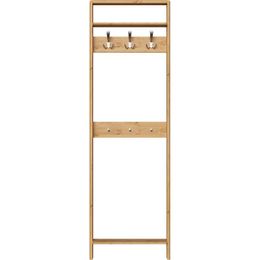 Home Affaire Garderobenpaneel &raquo;Luven&laquo; FSC zertifiziertes Massivholz beige Massivholz