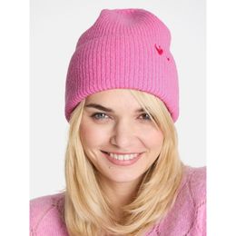LIEBLINGSSTÜCK LIEBLINGSSTÜCK Beanie »Damen-Strickmütze« mit Woll-Anteil 844-sangria
