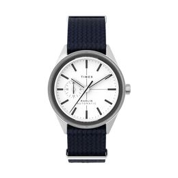 Timex Uhr ' Marlin Jet Automatic ' Herren Größe One Size schwarz / silber / weiß