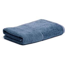 M&ouml;ve Handtuch &raquo;M&Ouml;VE Bamboo Luxe Handtuch&laquo; besonders weich & volumin&ouml;s blau Frottier, Frottier
