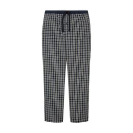Tom Tailor Herren Pyjama-Hose aus Baumwolle mit Karomuster, grün, Kariert, Gr. 50
