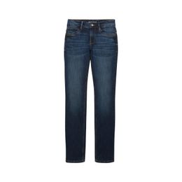 Tom Tailor Damen TTALEXA STRAIGHT Jeans, blau, Uni, Gr. 27/32