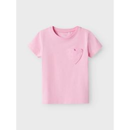 name it Kurzarmshirt »NMFDEAS SS TOP« Pink Frosting 92 92 Kurzarmshirt mit Rundhalsausschnitt: ideal für tägliche Abenteuer
