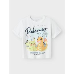 name it Kurzarmshirt »NMMMAGIL POKEMON NREG SS TOP BOX SKY« Bright White 98 98 Shirt von name it für Jungen