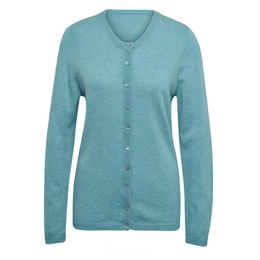 GOLDNER Strickjacke Damen Gr&ouml;&szlig;e XL aqua