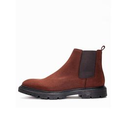 NAE Vegan Shoes Chelsea Boots 'Faber' male Brown size 40