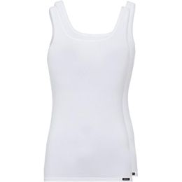 Skiny Unterhemd »Cotton Advantage« 2er Pack, bequem, weich, basic, eng, Baumwollmix weiß 38 38 Damen-Tanktop von Skiny
