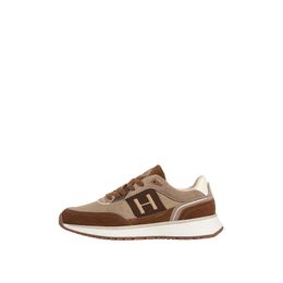 Hackett London Sneaker 'Otto' Herren Größe 40 dunkelbeige / blau / dunkelbraun
