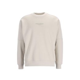 CHASIN' CHASIN' Sweatshirt 'Ido' Herren Gr&ouml;&szlig;e S beige / pastellblau