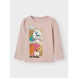 name it Longtop »NMFJOANA PAW LS TOP BOX NOOS CPLG« Burnished Lilac 122/128 122/128 Shirt von name it für Mädchen