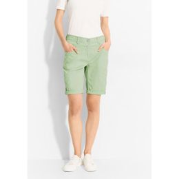 Cecil Bermudas »Style New York« Sommerhose mit Stretchanteil raw matcha lime 31 - N-Gr N-Gr 31 Shorts von Cecil