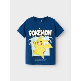 name it Kurzarmshirt »NMMMAHE POKEMON NREG SS TOP BOX SKY« Limoges 98 98 Shirt von name it für Jungen