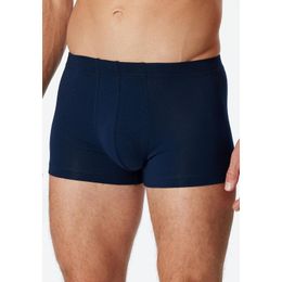Schiesser Boxer »95/5« 3er-Pack, mit tonalem Komfortbund 803-dunkelblau 4S 4S Herren-Boxershorts von Schiesser