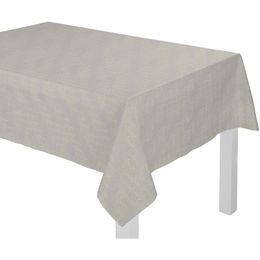 Adam Tischdecke &raquo;Argentinian Criolla Light&laquo; aus 100% Bio-Baumwolle hellgrau Obermaterial: 100% Baumwolle B/L: 130 cm x 190 cm