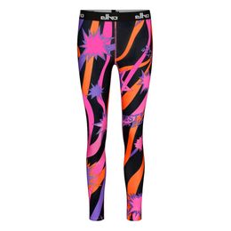 Elho Leggings 'Vail' Damen Größe S lila / orange / pink / schwarz / weiß