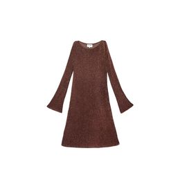 THE-ARE Kleid Damen Größe 36/38 braun Winterkleid