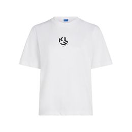 KARL LAGERFELD JEANS T-Shirt Damen Gr&ouml;&szlig;e M wei&szlig;