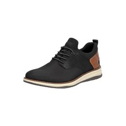 Rieker Sportlicher Schn&uuml;rschuh Herren Gr&ouml;&szlig;e 47 braun / schwarz