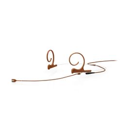 DPA 4188 CORE+ Directional Flex Headset Mic, 120 mm Boom, Brown, MicroLock