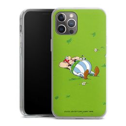 DeinDesign iPhone 12 Pro Max Handy Silikon H&uuml;lle Case transparent Handyh&uuml;lle Official Licensed Product Asterix Obelix Silikon Case