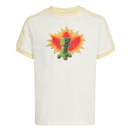adidas originals T-Shirt 'adidas originals x Minecraft' Jungen Größe 140 hellgelb / grün / hummer / naturweiß