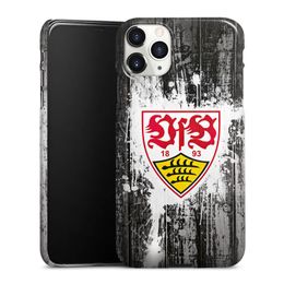 DeinDesign iPhone 11 Pro Max Handy Premium Case Smartphone Handyh&uuml;lle Schutzh&uuml;lle gl&auml;nzend Vfb Stuttgart Bundesliga Official Licensed Product Premium Case