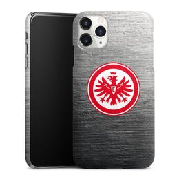 DeinDesign iPhone 11 Pro Max Handy Premium Case Smartphone Handyh&uuml;lle Schutzh&uuml;lle gl&auml;nzend Sge Eintracht Frankfurt Logo Premium Case