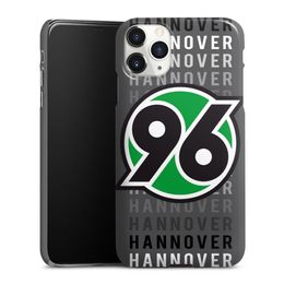 DeinDesign iPhone 11 Pro Max Handy Premium Case Smartphone Handyh&uuml;lle Schutzh&uuml;lle gl&auml;nzend Official Licensed Product H96 Hannover 96 Premium Case