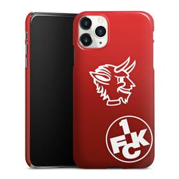 DeinDesign iPhone 11 Pro Max Handy Premium Case Smartphone Handyh&uuml;lle Schutzh&uuml;lle gl&auml;nzend 1. Fc Kaiserslautern Official Licensed Product Devil Premium Case
