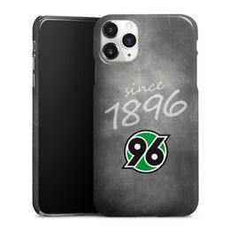 DeinDesign iPhone 11 Pro Max Handy Premium Case Smartphone Handyh&uuml;lle Schutzh&uuml;lle gl&auml;nzend Official Licensed Product Hannover 96 H96 Premium Case