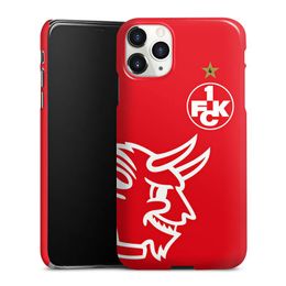 DeinDesign iPhone 11 Pro Max Handy Premium Case Smartphone Handyh&uuml;lle Schutzh&uuml;lle gl&auml;nzend Devil Star 1. Fc Kaiserslautern Premium Case