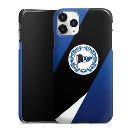 DeinDesign iPhone 11 Pro Max Handy Premium Case Smartphone Handyh&uuml;lle Schutzh&uuml;lle gl&auml;nzend Arminia Bielefeld Official Licensed Product Dsc Premium Case