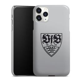 DeinDesign iPhone 11 Pro Max Handy Premium Case Smartphone Handyh&uuml;lle Schutzh&uuml;lle gl&auml;nzend Logo Official Licensed Product Vfb Stuttgart Premium Case