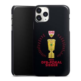 DeinDesign iPhone 11 Pro Max Handy Premium Case Smartphone Handyh&uuml;lle Schutzh&uuml;lle gl&auml;nzend Vfb Stuttgart Trophy Official Licensed Product Premium Case