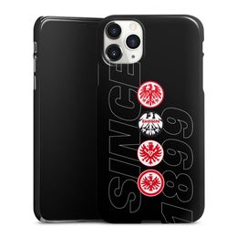 DeinDesign iPhone 11 Pro Max Handy Premium Case Smartphone Handyh&uuml;lle Schutzh&uuml;lle gl&auml;nzend Eagle Eintracht Frankfurt Logo Premium Case