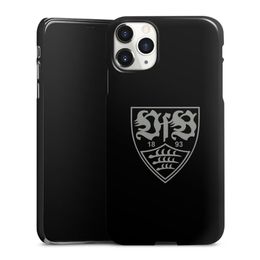 DeinDesign iPhone 11 Pro Max Handy Premium Case Smartphone Handyh&uuml;lle Schutzh&uuml;lle gl&auml;nzend Vfb Stuttgart Logo Official Licensed Product Premium Case