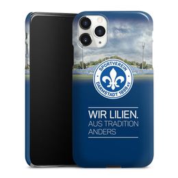 DeinDesign iPhone 11 Pro Max Handy Premium Case Smartphone Handyh&uuml;lle Schutzh&uuml;lle gl&auml;nzend Official Licensed Product Sv Darmstadt 98 Coat Of Arms Premium Case