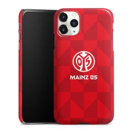 DeinDesign iPhone 11 Pro Max Handy Premium Case Smartphone Handyh&uuml;lle Schutzh&uuml;lle gl&auml;nzend Official Licensed Product Merchandise Mainz 05 Premium Case