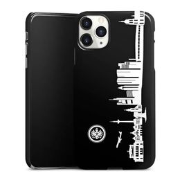 DeinDesign iPhone 11 Pro Max Handy Premium Case Smartphone Handyh&uuml;lle Schutzh&uuml;lle gl&auml;nzend Eintracht Frankfurt Skyline Sge Premium Case