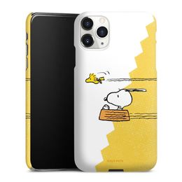 DeinDesign iPhone 11 Pro Max Handy Premium Case Smartphone Handyh&uuml;lle Schutzh&uuml;lle gl&auml;nzend Children Peanuts Snoopy Premium Case