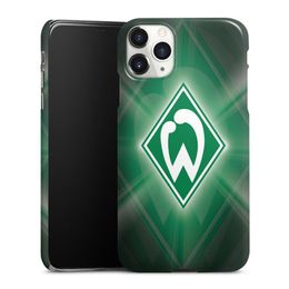 DeinDesign iPhone 11 Pro Max Handy Premium Case Smartphone Handyh&uuml;lle Schutzh&uuml;lle gl&auml;nzend Coat Of Arms Official Licensed Product Sv Werder Bremen Premium Case