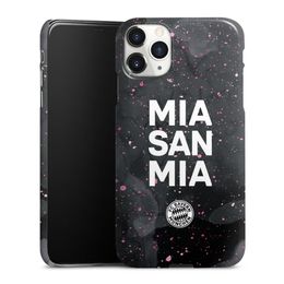DeinDesign iPhone 11 Pro Max Handy Premium Case Smartphone Handyh&uuml;lle Schutzh&uuml;lle gl&auml;nzend Fc Bayern M&uuml;nchen Girl Style Mia San Mia Premium Case
