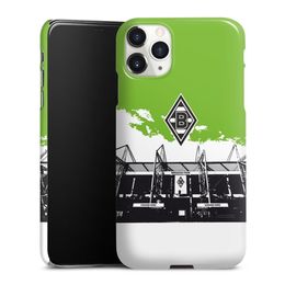 DeinDesign iPhone 11 Pro Max Handy Premium Case Smartphone Handyh&uuml;lle Schutzh&uuml;lle gl&auml;nzend Borussia M&ouml;nchengladbach Stadium Merchandise Premium Case