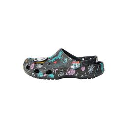 Crocs Clogs 'Nghtmare' Damen Größe 39/40 blau / gelb / schwarz / weiß