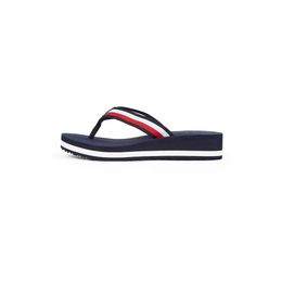 Tommy Hilfiger Zehentrenner Damen Größe 42 navy / rot / weiß